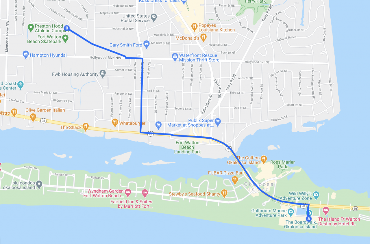 MAPS | Emerald Coast Volleyball